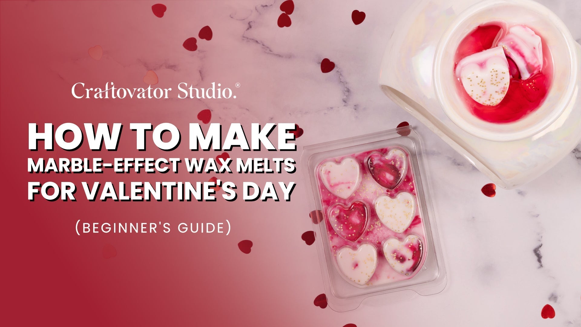 Easy DIY Guide: How to Make Marble Wax Melts for Valentine's Day ...